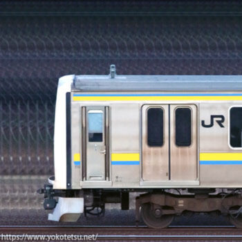 幕張車両センター209系C433編成海側 – 横鉄 -長編成サイドビュー-