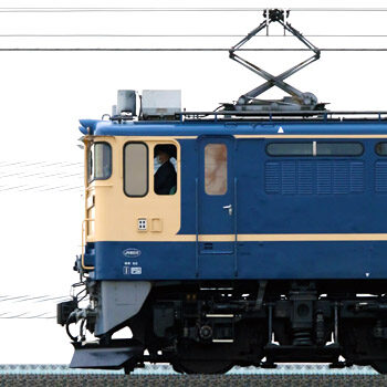 EF65-1104[田] – 横鉄 -長編成サイドビュー-